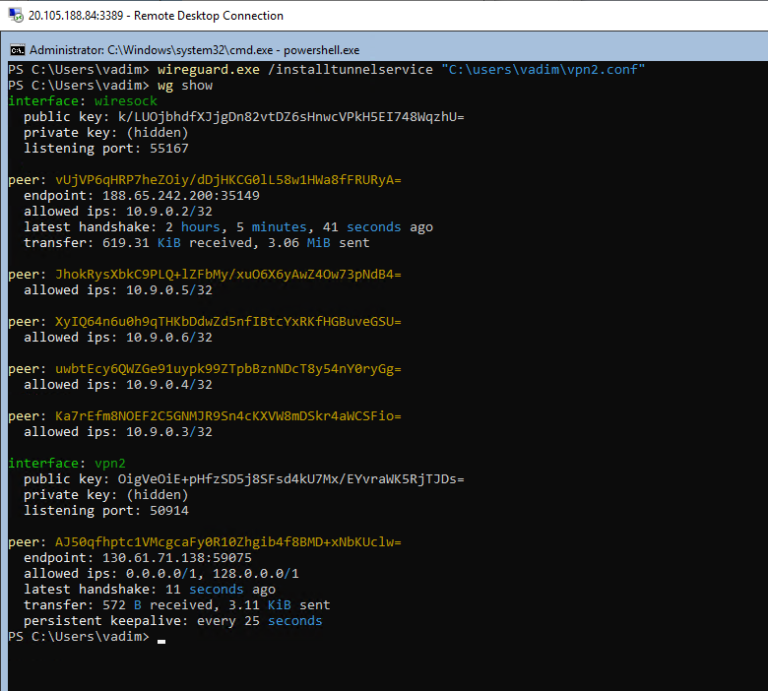 Chaining WireGuard VPN Servers on Windows (or “Double VPN”) - NT KERNEL