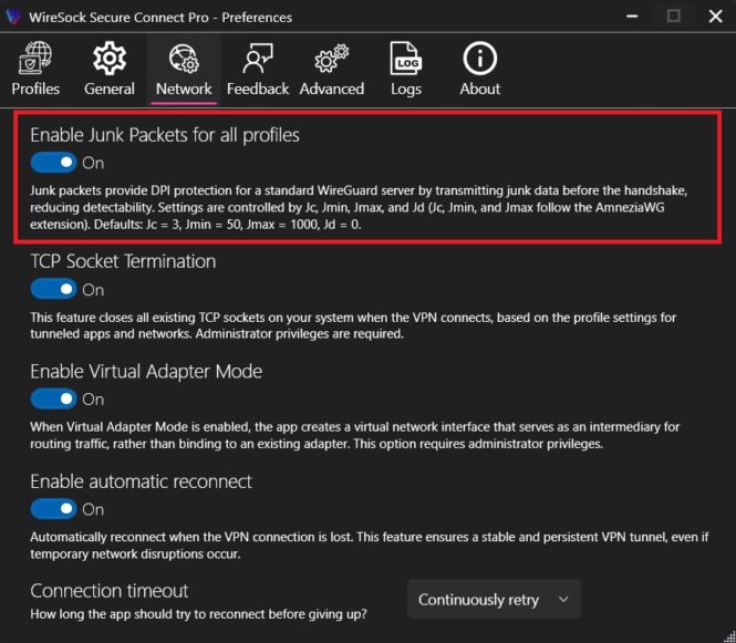 Bypass Censorship & DPI with WireSock Secure Connect on Windows – NT KERNEL