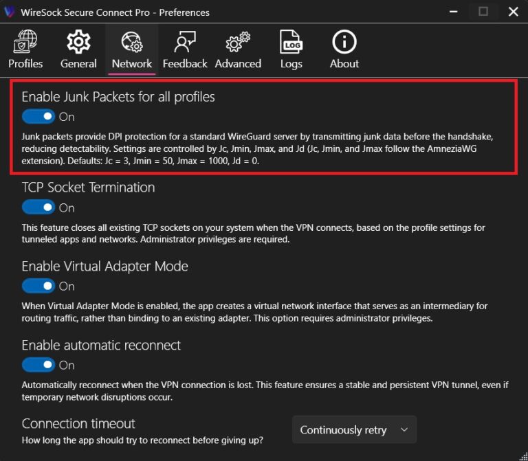 Bypass Censorship & DPI with WireSock Secure Connect on Windows – NT KERNEL